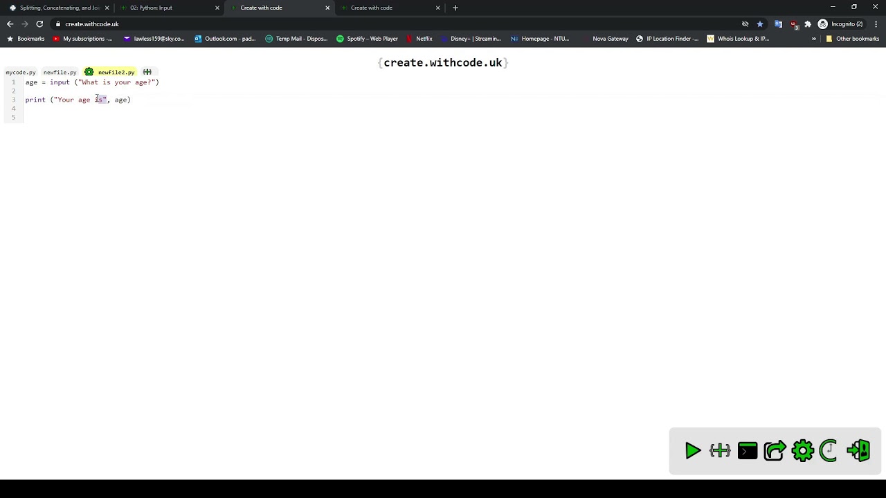 KS3 Computing Python - Variables part 3