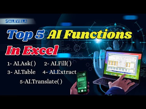 AI in Excel with ChatGPT 🤖 | Boost Productivity with Smart Functions!