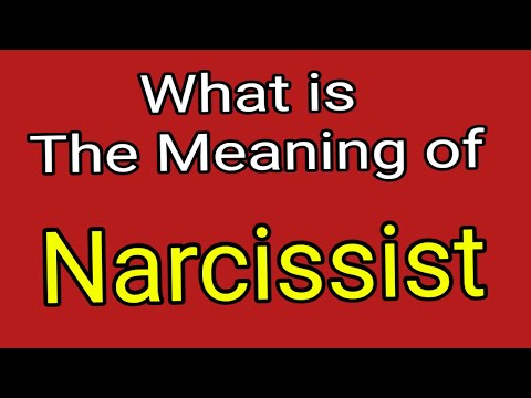 Narcissist | Meaning Of Narcissist | English Vocabulary
