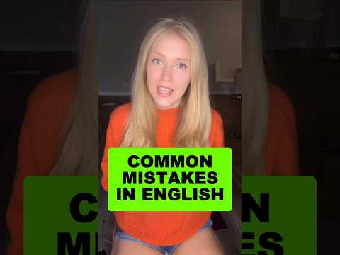 #EnglishTips | Common Mistakes In English | #speakenglishlikeanative