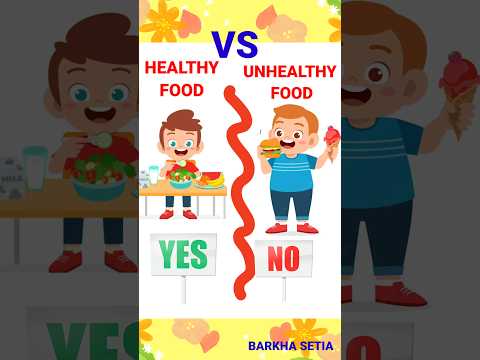Healthy food Vs Unhealthy food, junk food Healthy food,#food #healthy #health #healthyfood