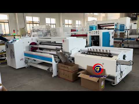 BPC-T2-13FH Three Shafts Automatic Paper Tube Cutting Machine | Paper Core Cutter Machine