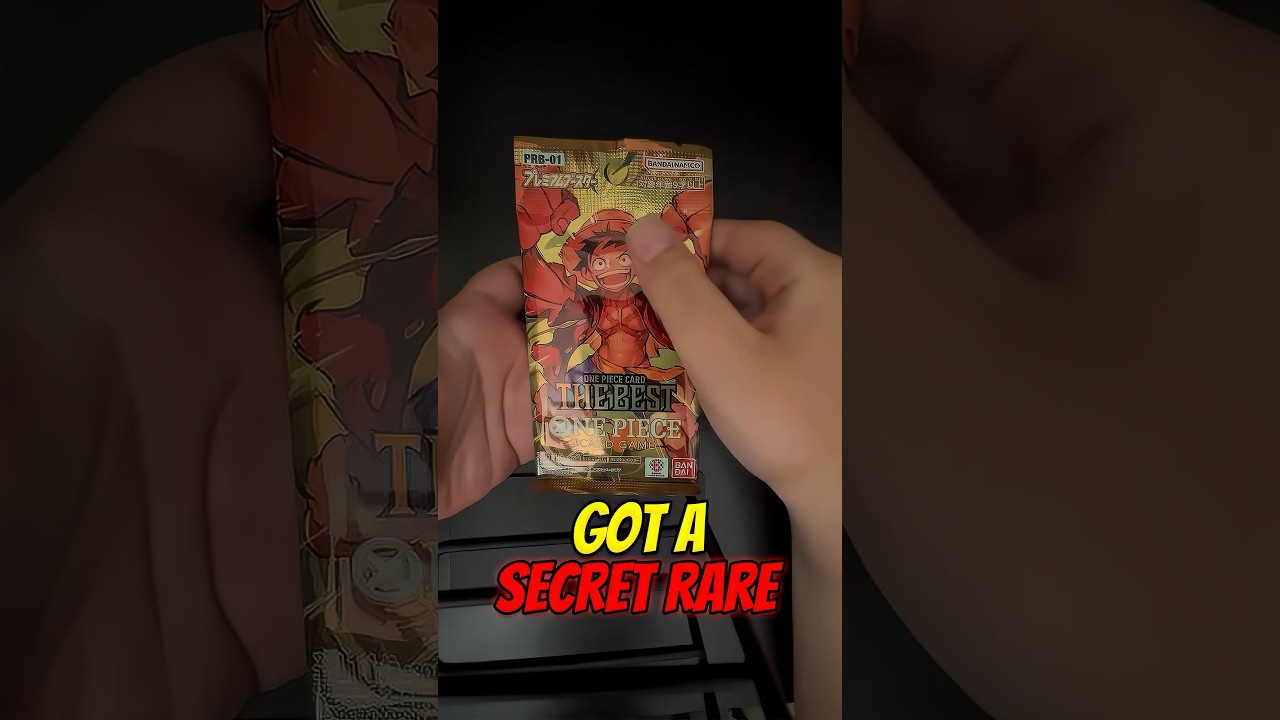 Got a Secret Rare! Opening One Piece PRB-01