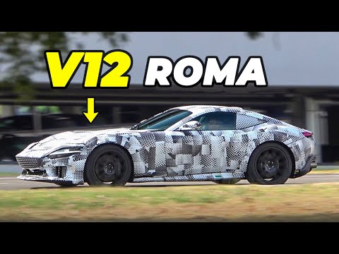 Stretched Ferrari Roma With V12 Engine Previews 812 Successor ...