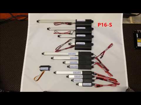 Full Lineup of 'S' Series Actuators With Limit Switches | Actuonix