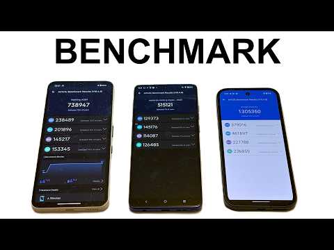 Google Pixel 9a vs Nothing Phone 3a Pro vs Moto G Stylus 2025 - BENCHMARK COMPARISON