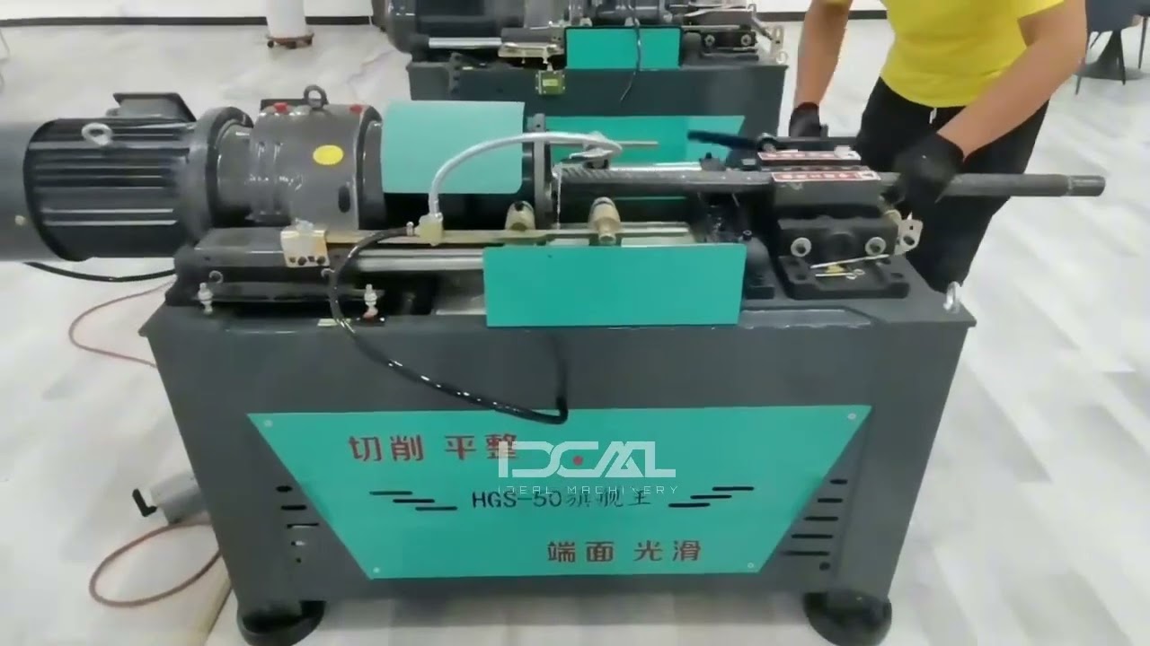 🌟 Unleash the Efficiency of the Thread Rolling Machine! 🔧✨