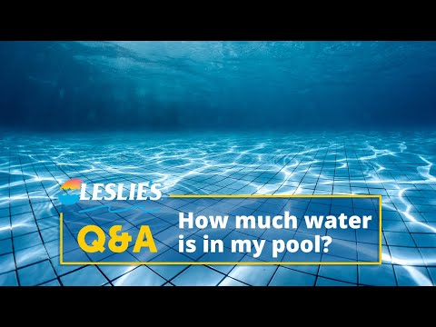 Q&A: How Much Water is in My Pool? | Leslie's