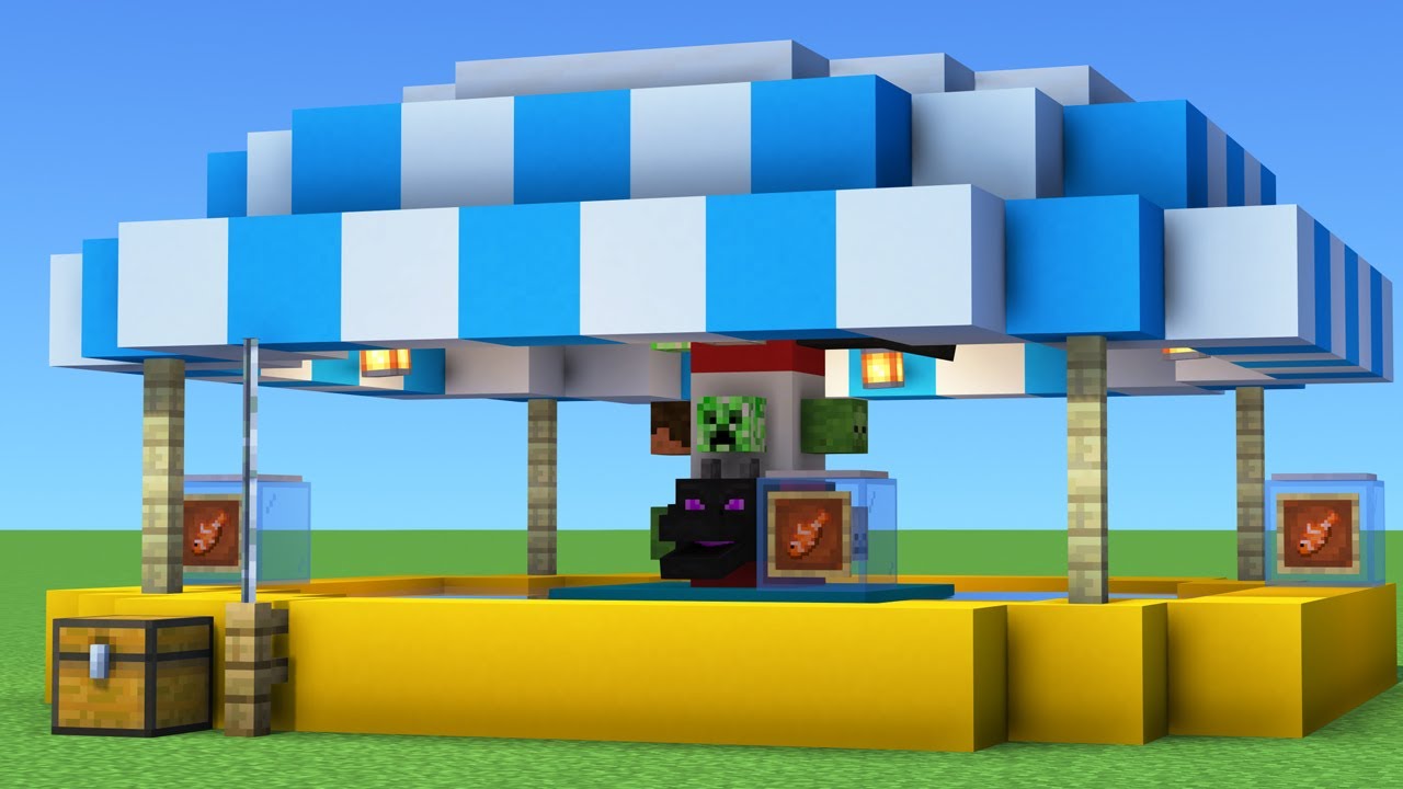 Minecraft Tutorial: How To Make A Hook a Duck Game 