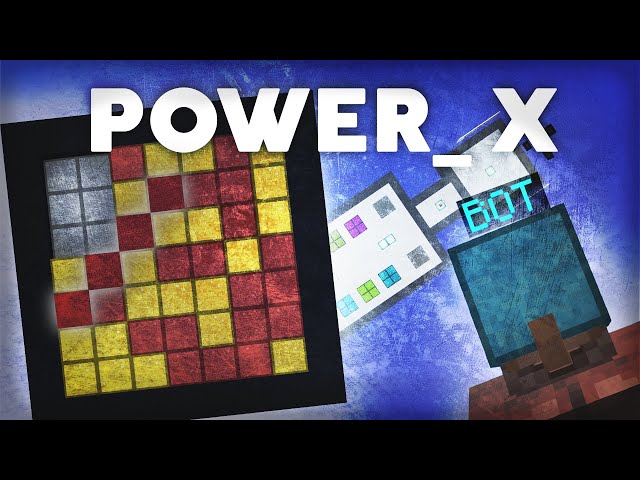 POWER_X (Connect 4 in Minecraft) Minecraft Map