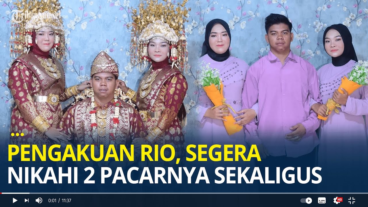 Pengakuan Rio, Pria yang Bakal Nikahi 2 Wanita Sekaligus di MUBA, Pertama Pacari Desi Lalu Suci