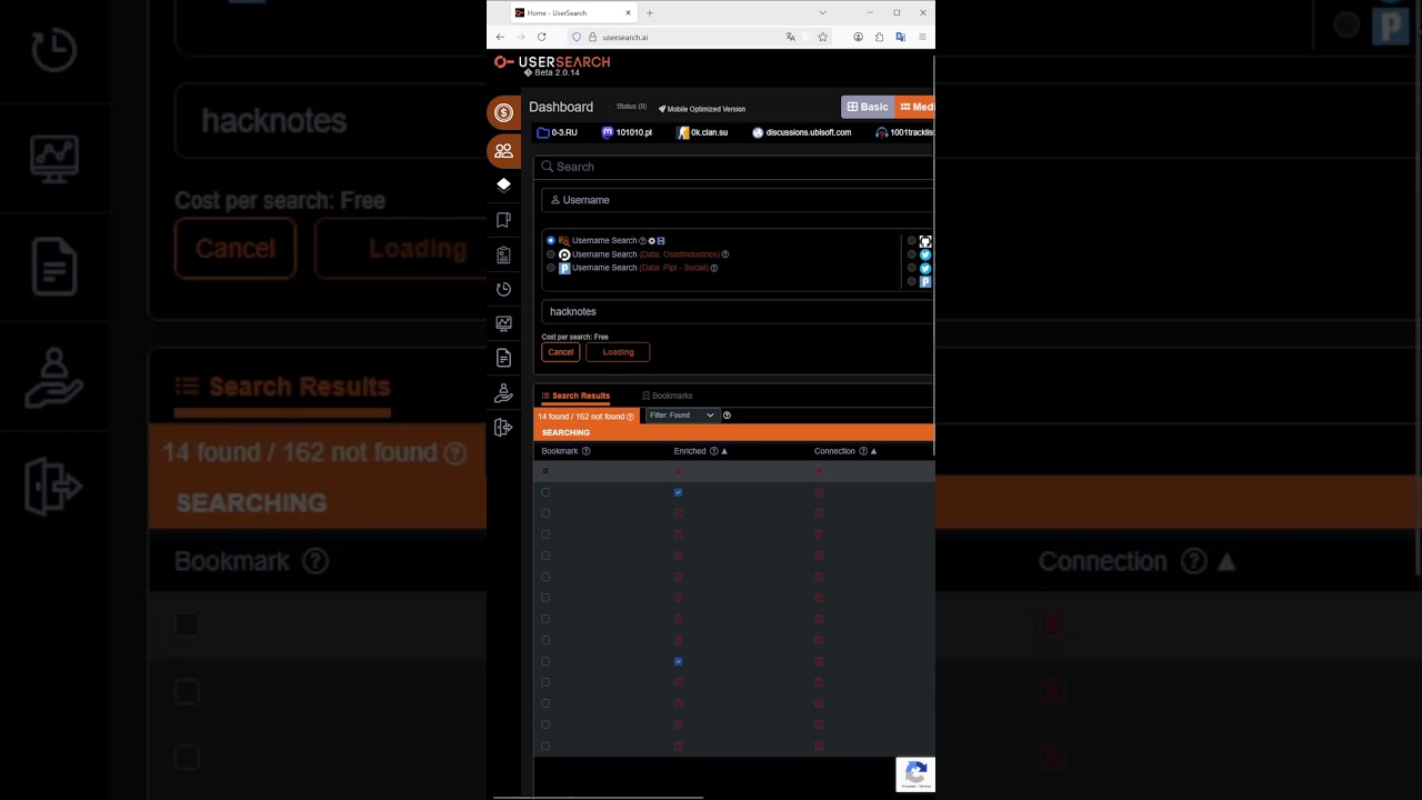 UserSearch #osint #ciberseguridad  #usersearch #hacknotes