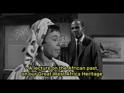 A Raisin in the Sun (1961) by Daniel Petrie - Beneatha and George arguing