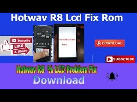 Hotwav r8/r8+ lcd fix dead fix 100% tested