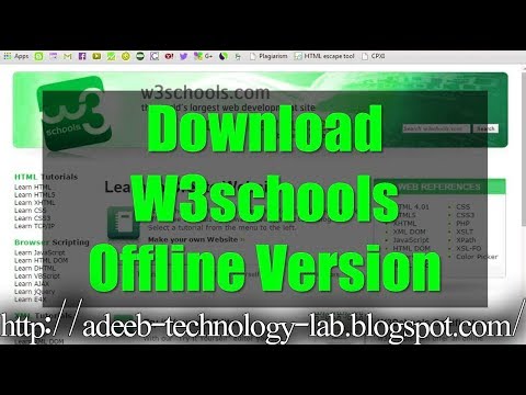 🔴W3Schools Offline-Version