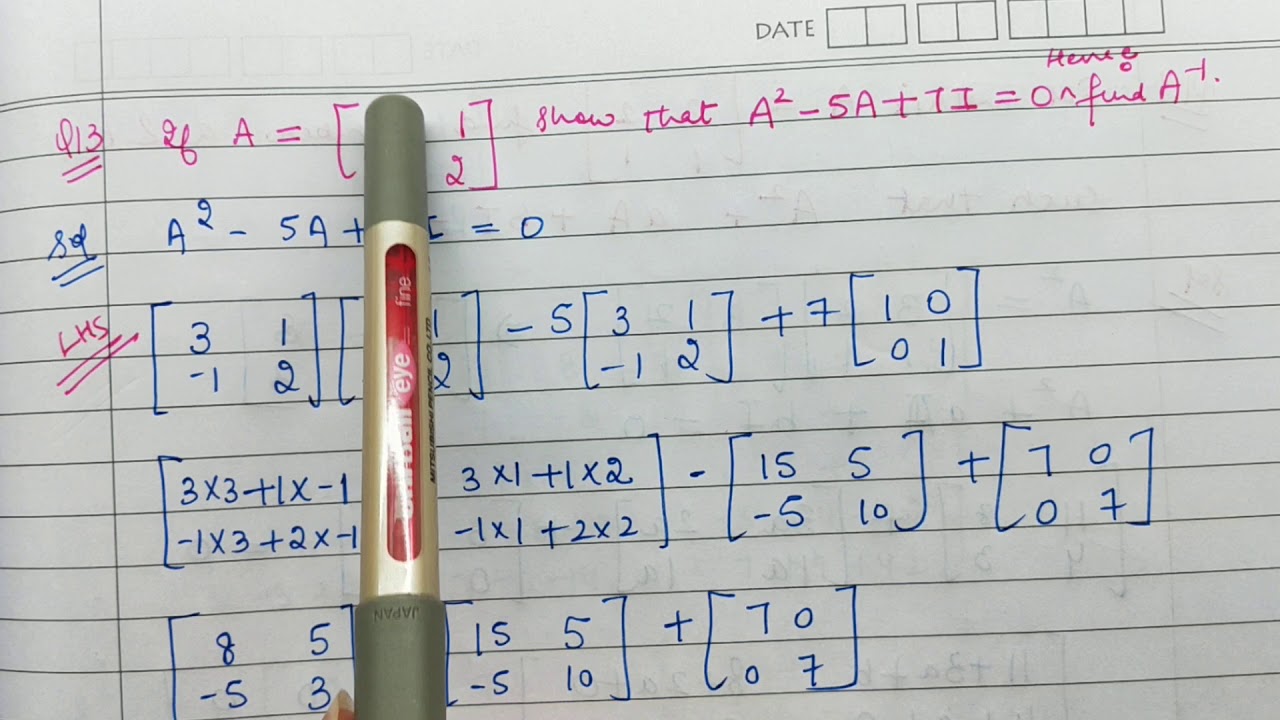 Determinants - Lecture 15