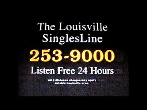 RARE local commercial, LOUISVILLE SINGLES LINE, phone dating, "Boy Meets Girl," WFTE-58 circa 2003-4