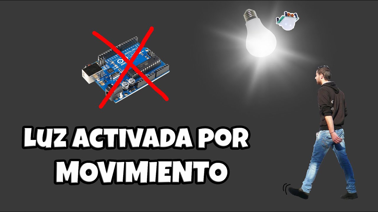 Luz Automatica con SENSOR PIR/Ideatronic