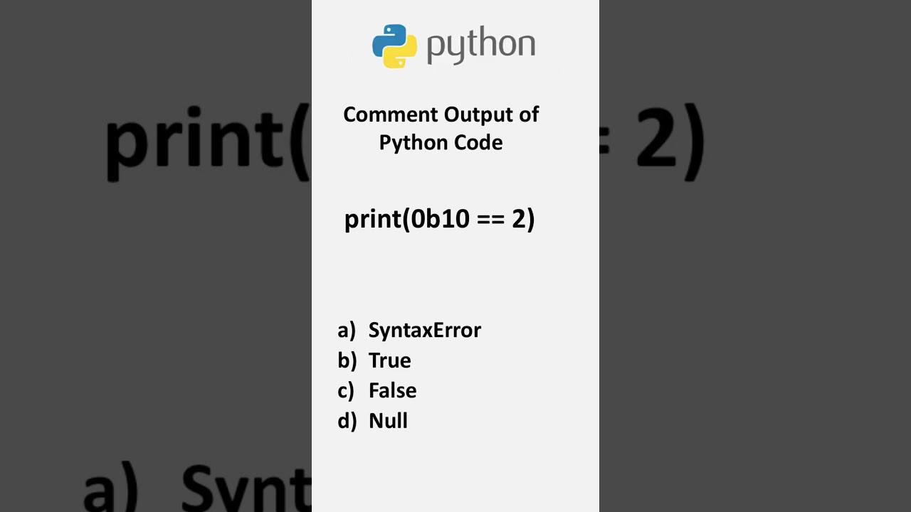 Python Quiz Challenge #codewithtj