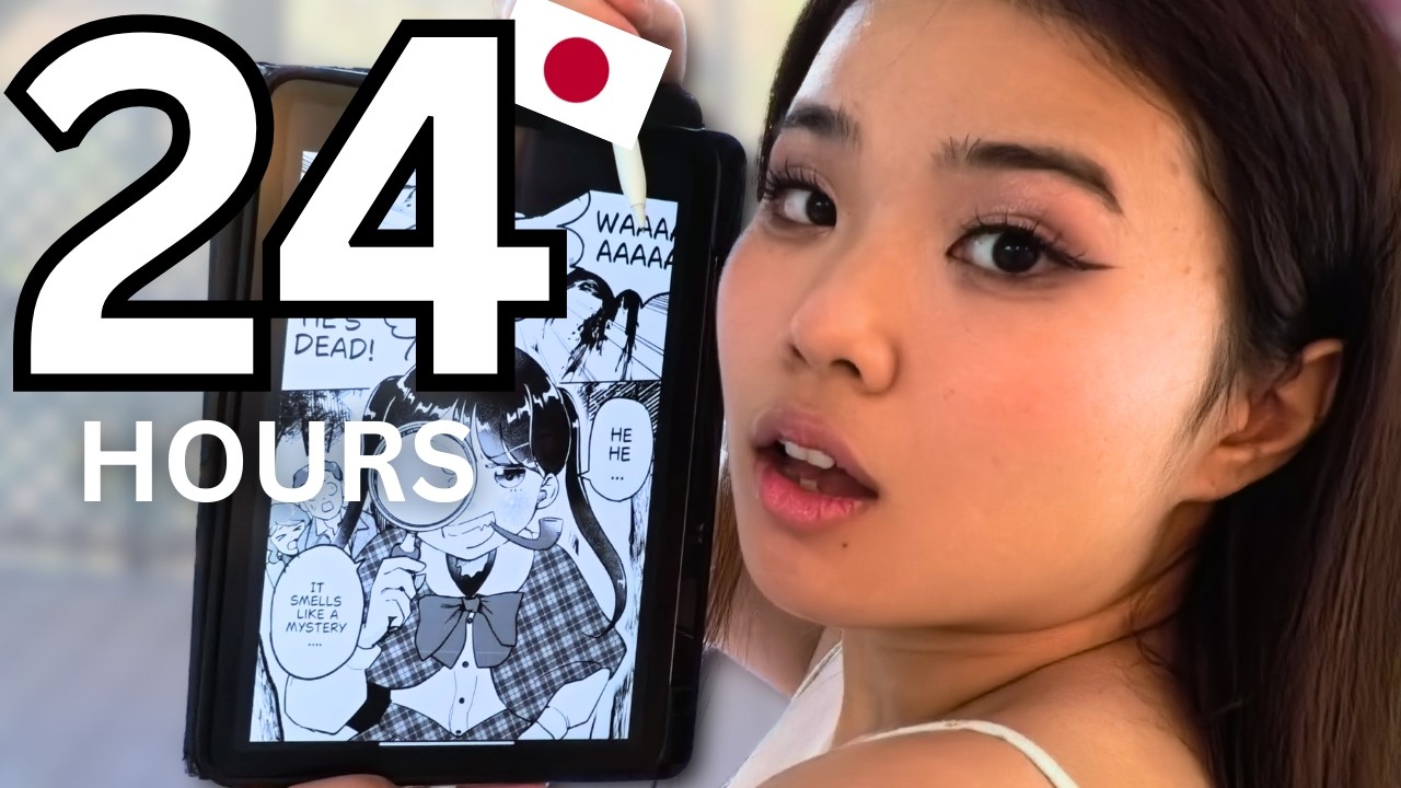 I made FULL MANGA in 24 HOURS as Mangaka/ Manga assistant! 🇯🇵