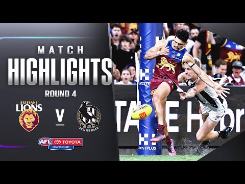 Lions ROAR to hand Magpies first loss of 2023