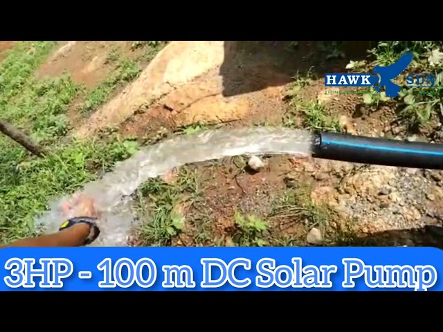 DC Solar Pump With Controller - 4" 2HP DC Solar Submersible Pump Set ...