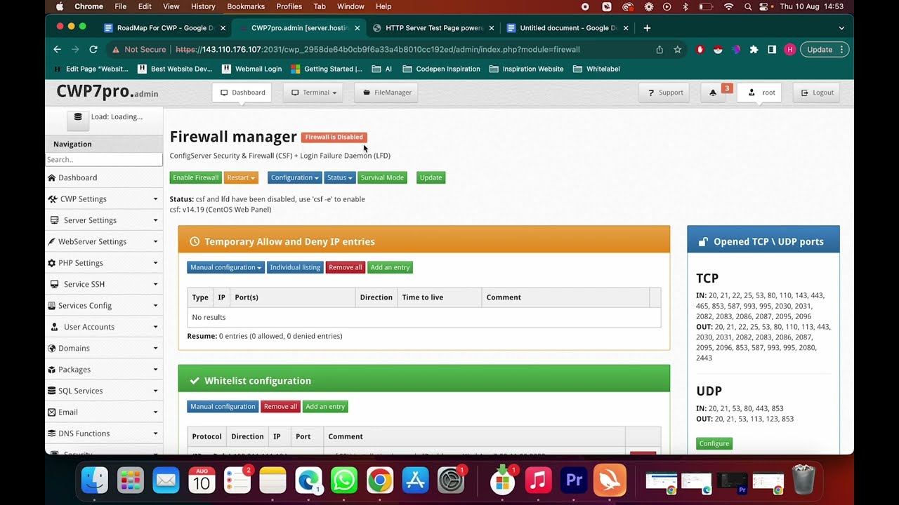 CentOS Web Panel Pro Setup on Linux in 2023 | Step-by-Step Tutorial