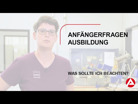 Ausbildungsfragen: Do's und Dont's