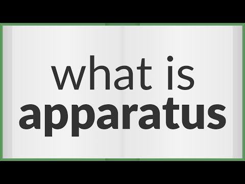 Apparatus | meaning of Apparatus