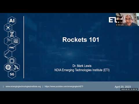 Rocket Propulsion 101 with Dr. Mark J Lewis