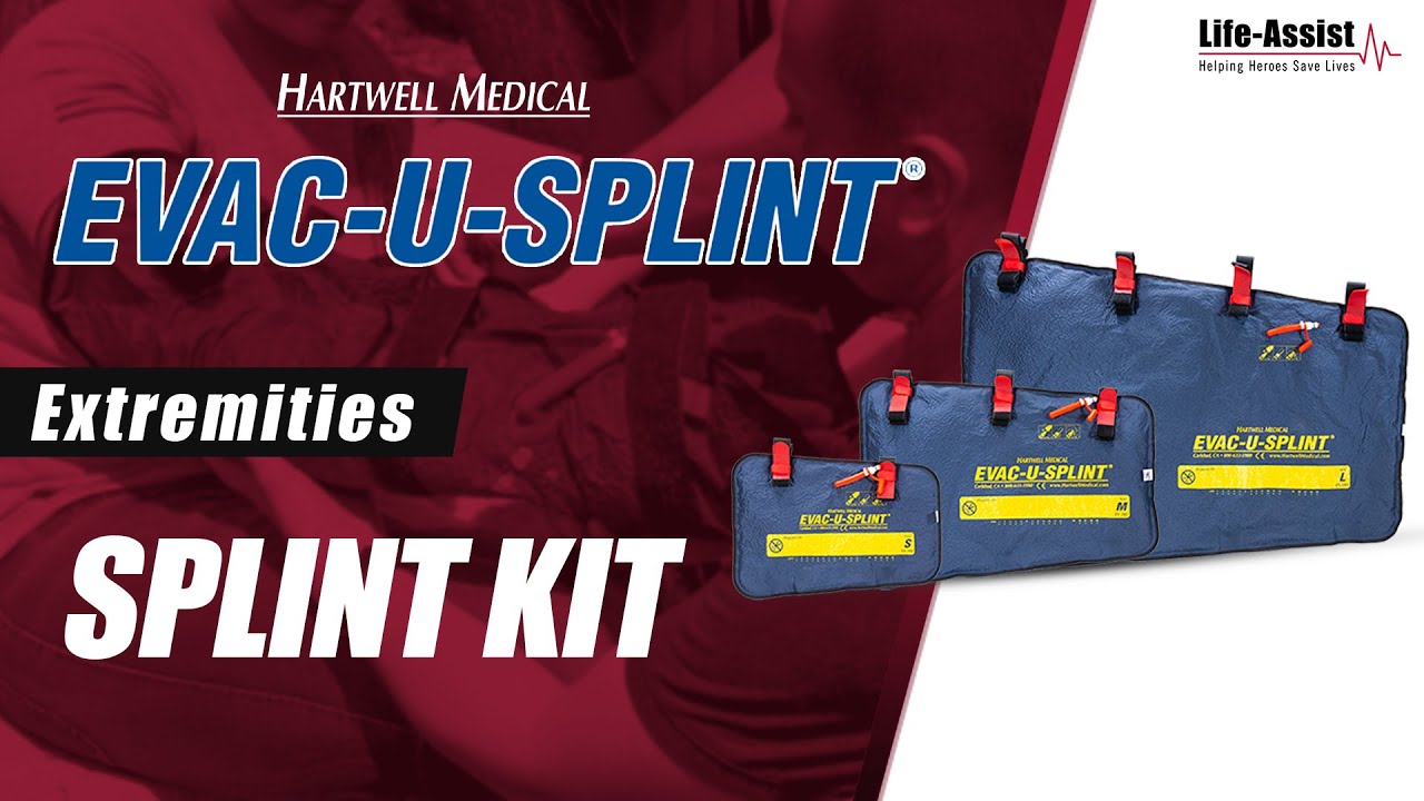 EVAC-U-SPLINT Extremities Splint Kit