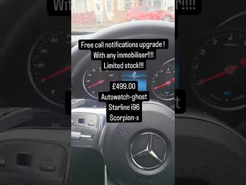 call Alerts with Any immobiliser!!! limited stock. #Autowatchghost #starlinei96 #Scorpion-X #canbus