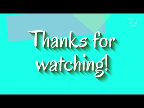 How to say "torrential"! (High Quality Voices)