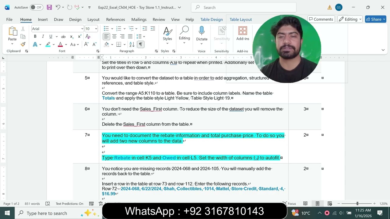Exp22_Excel_Ch04_HOE - Toy Store 1.1 | Excel Chapter 4 Hands-On Exercise - Toy Store
