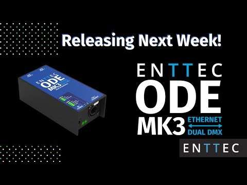 ENTTEC ODE Mk3 PoE 2 Universe Ethernet to DMX Interface | Reverb
