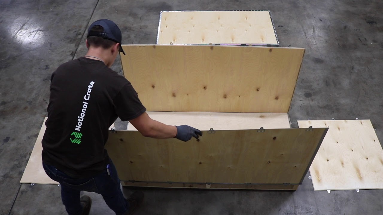 National Crate™ - Simple Lock™ Crate Assembly
