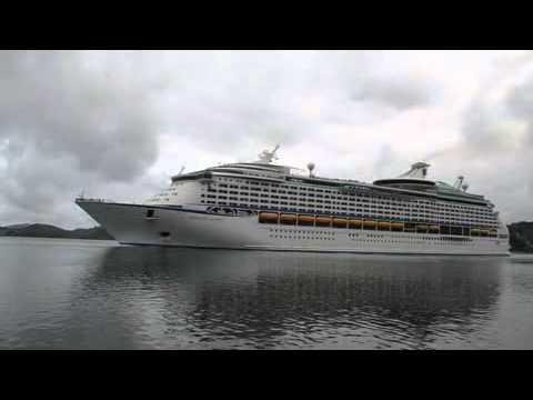 Biggest cruise ship to visit Port Chalmers