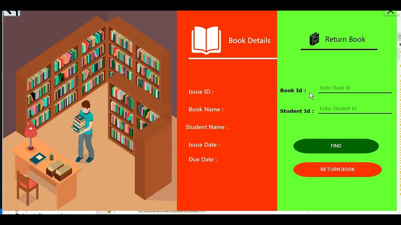 Library Management System Project in Java with Source code and Report