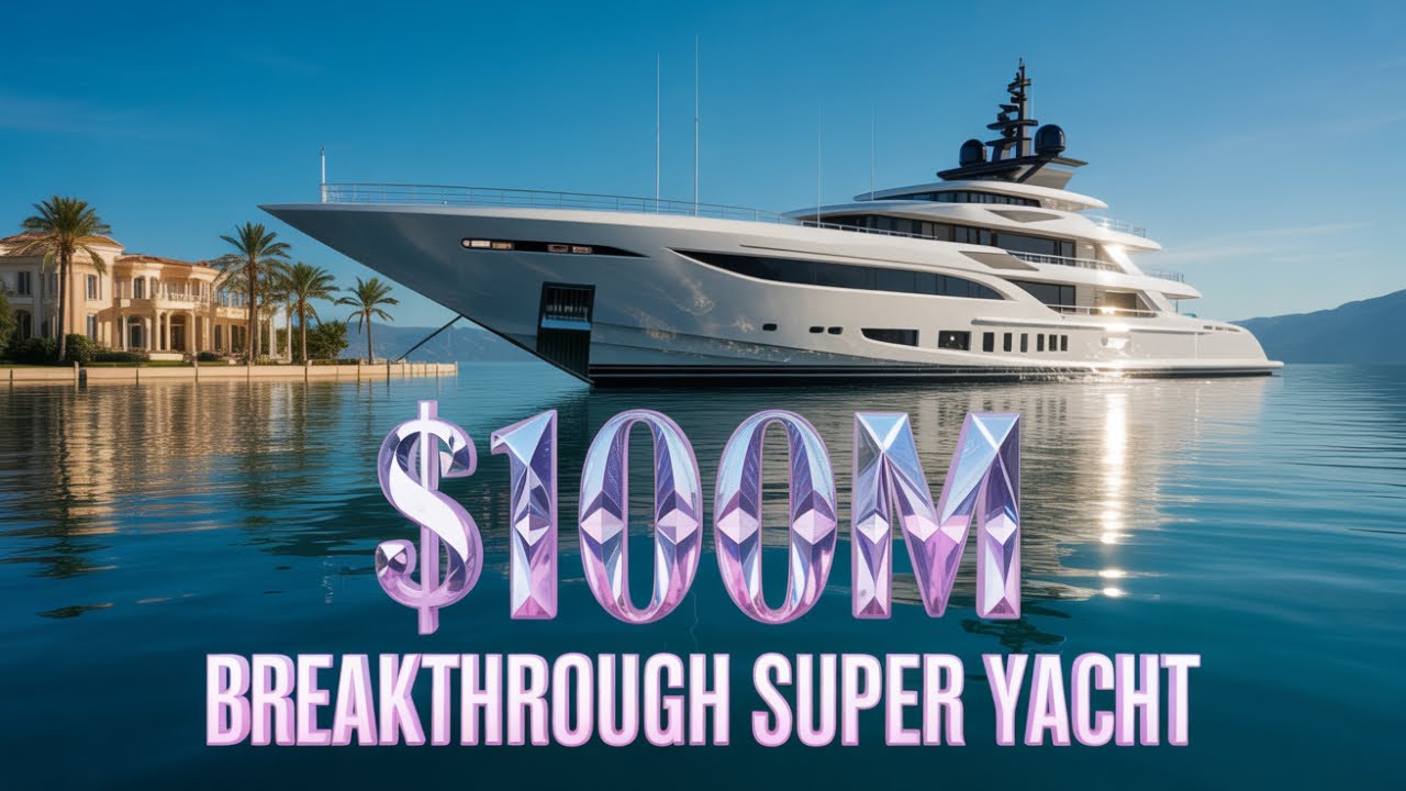 This $100M Breakthrough  Superyacht Has an Infinity Pool at Sea