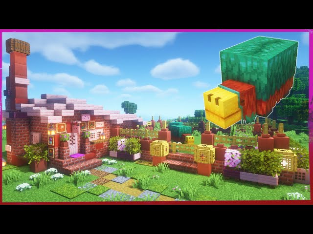 How to build a Sniffer Farm Minecraft Map