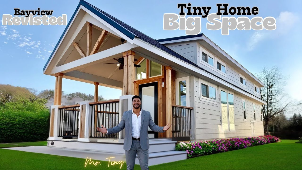 Living the Cottage Dream - Whimsical Tiny Home with Hidden Loft Bedroom