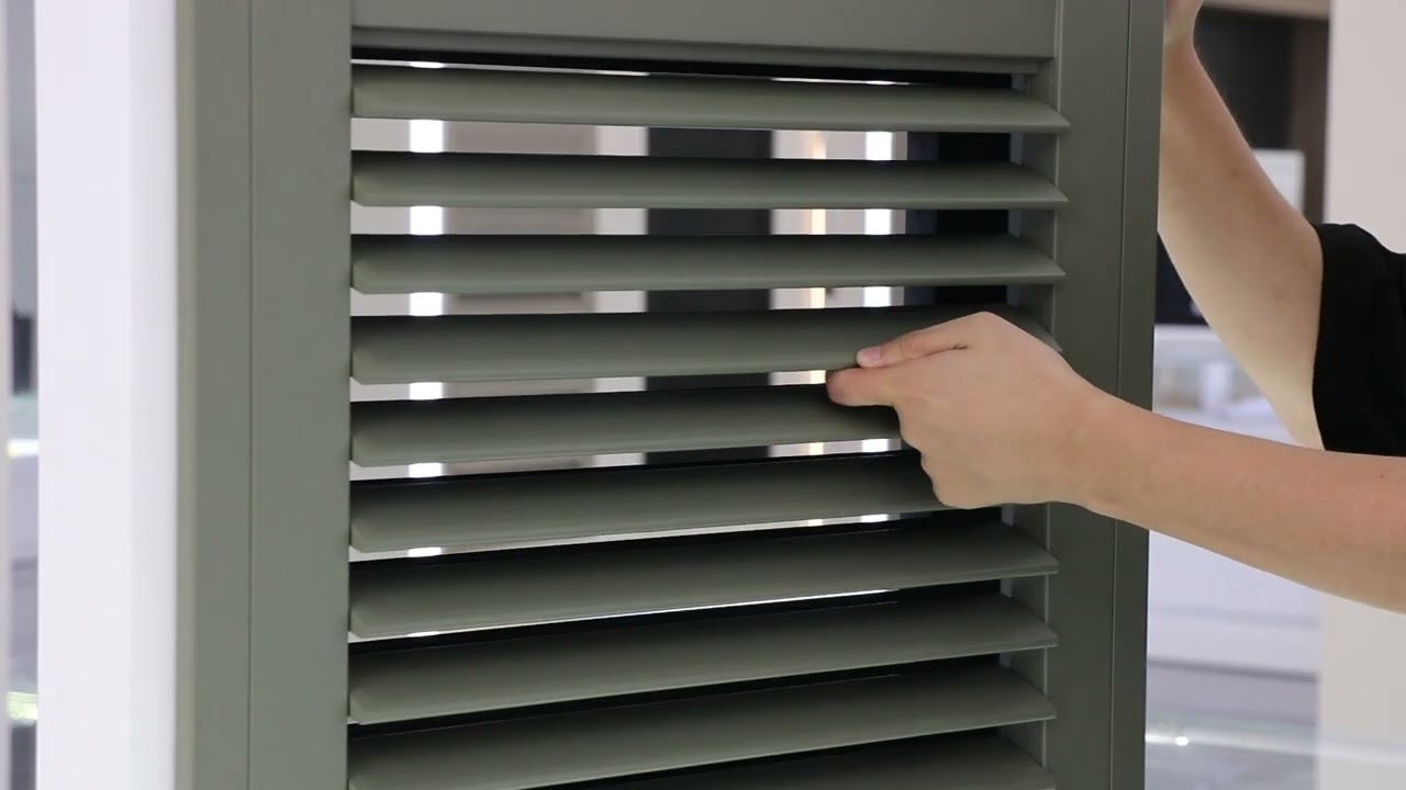 No-screw（Magnetic) shutter Easy and fast installation.#shutter #shutters