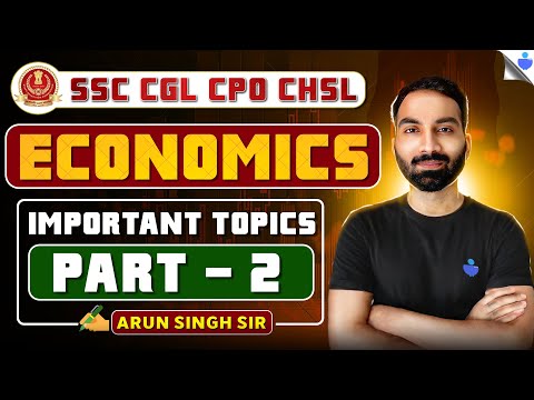Important Economics Topics you must Prepare for SSC CGL Exam Video ...