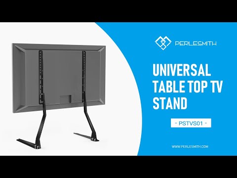 PSTVS01 Universal Table Top TV Stand for 37" - 70" TVs - PERLESMITH