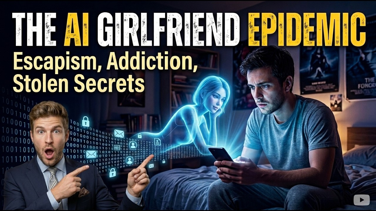The AI Girlfriend Epidemic: Escapism, Addiction, & Stolen Secrets