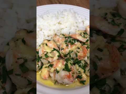 como hacer camarones al mojo de ajo