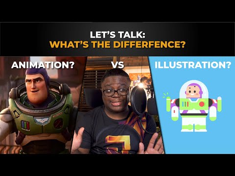 Do you know the difference between the two?! | WTD? Animation vs Illustration