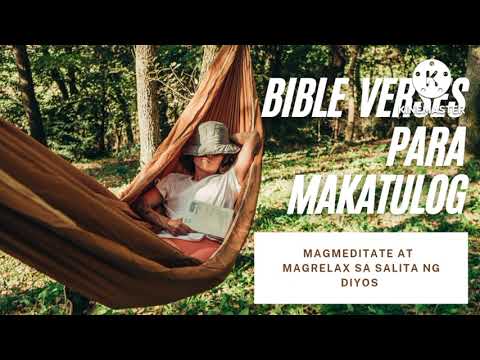 Panalangin at Relaxing Bible Verses/ Bible Verses Para Magmeditate o Makatulog