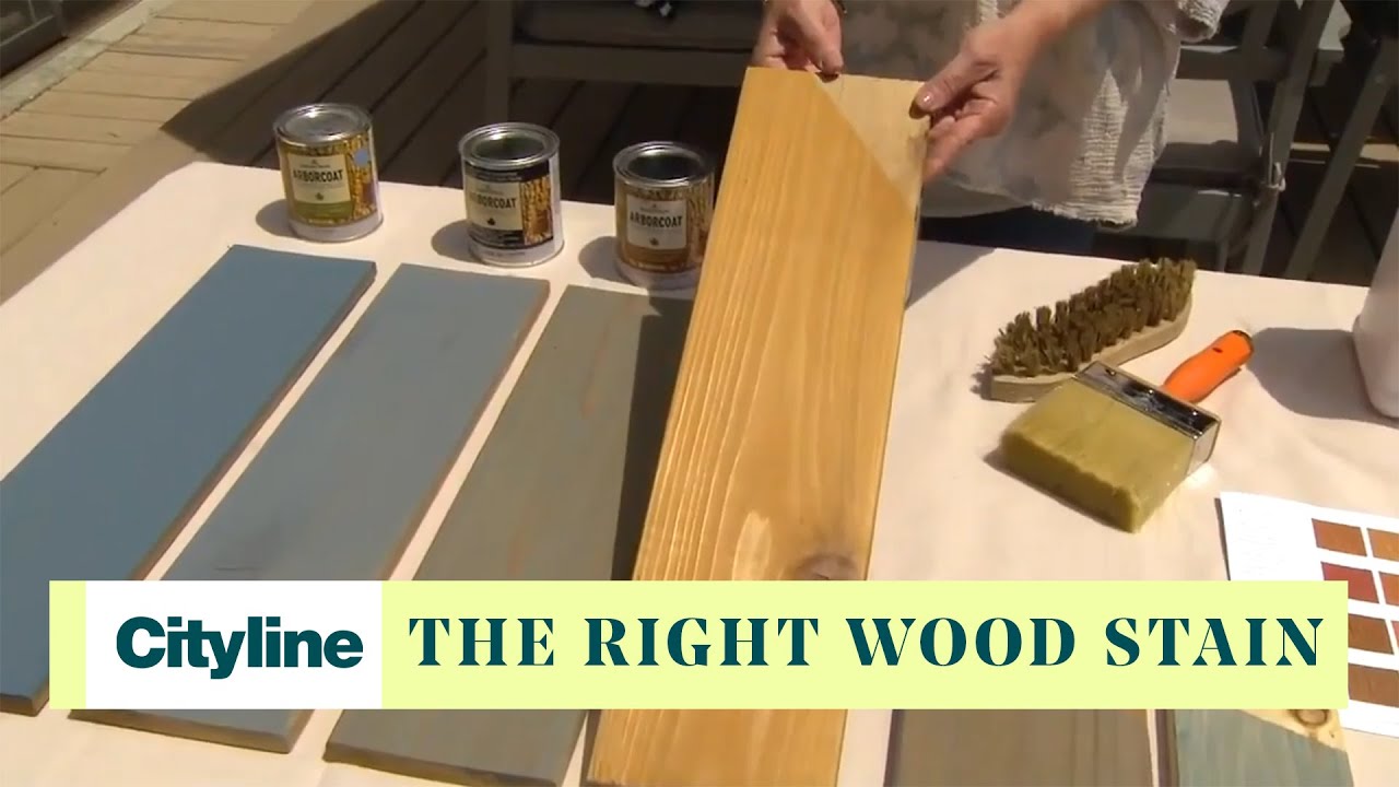 3-steps to pick the right colour for your wood stain