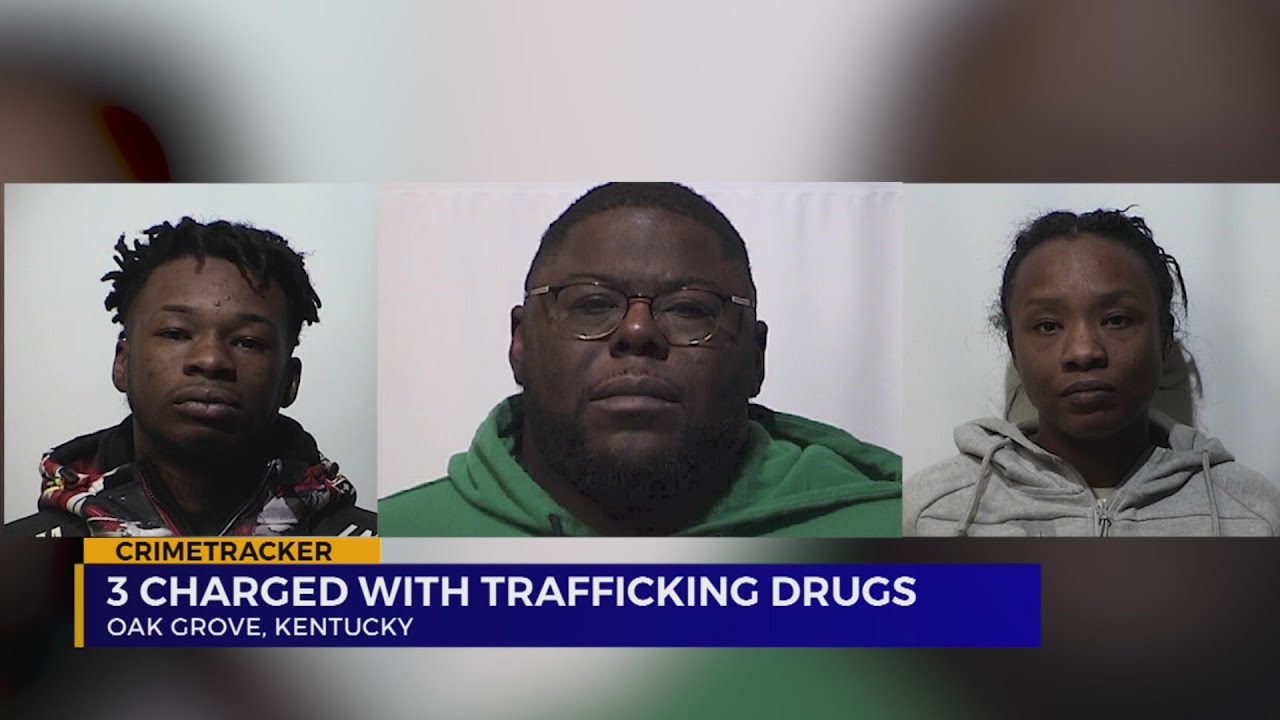 Three charged with drug trafficking in Oak Grove